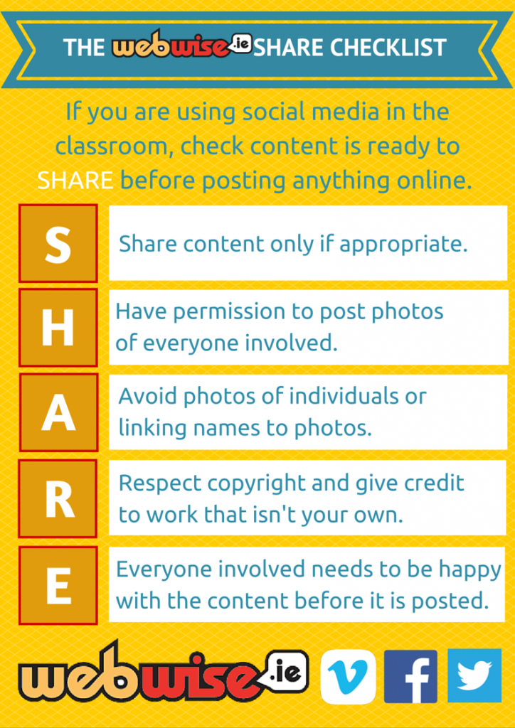 Download The Webwise SHARE Checklist