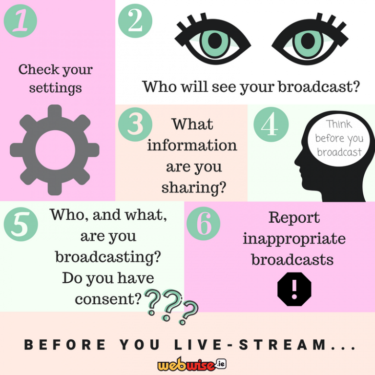 Live streaming advice and tips | Internet Safety | Parents