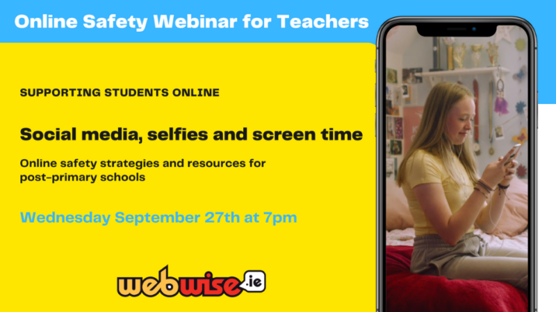 Online Safety Webinars for Teachers