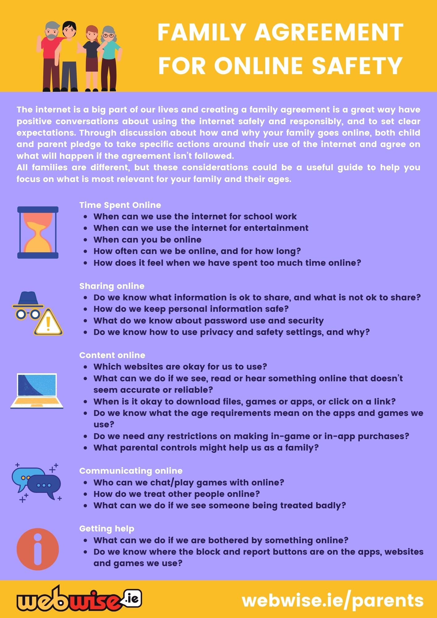 Guides for Parents on Cyberbullying, Filtering and more